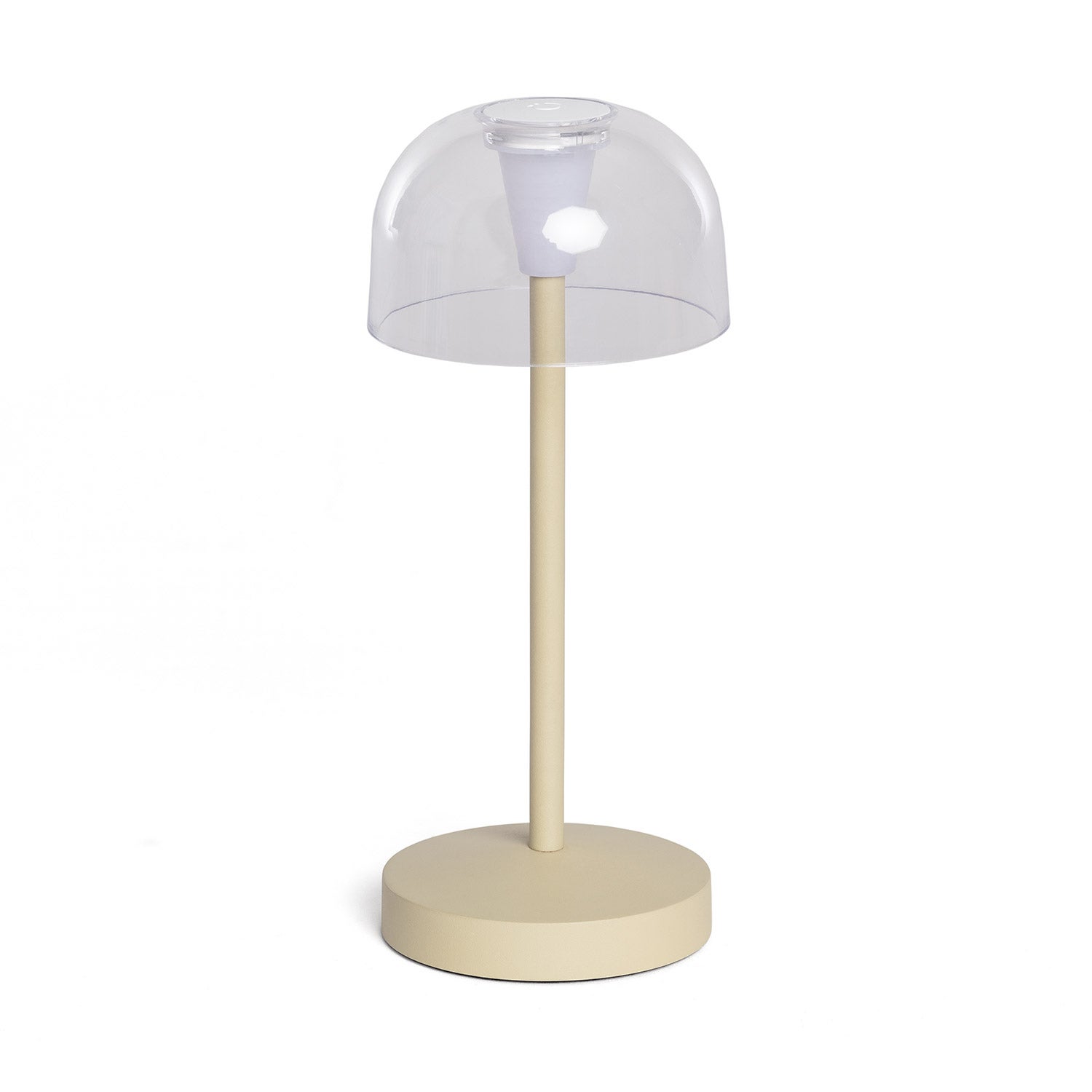 Lampe à Poser LED Portable Extérieur Métal avec Batterie Rechargeable ...