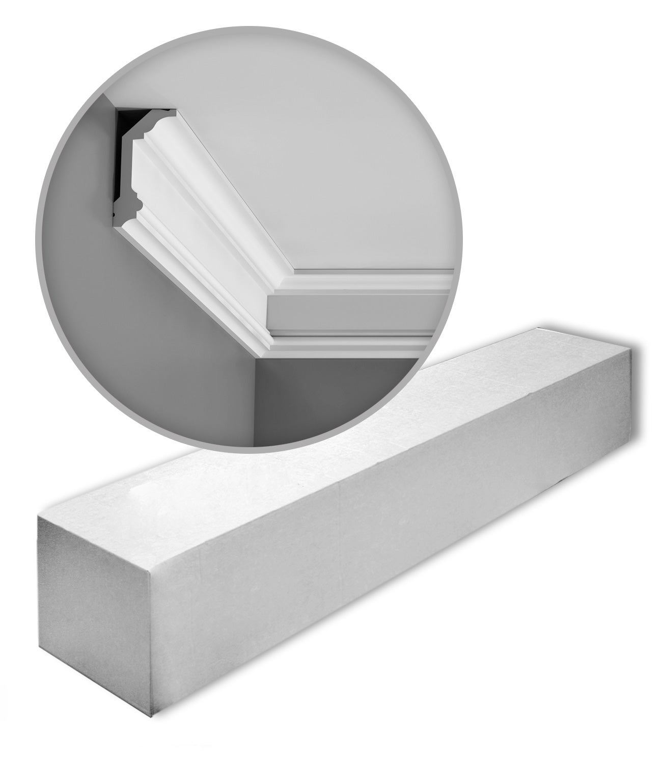 Caja completa de 36 metros de cornisas C321- ORAC DECOR | Leroy Merlin