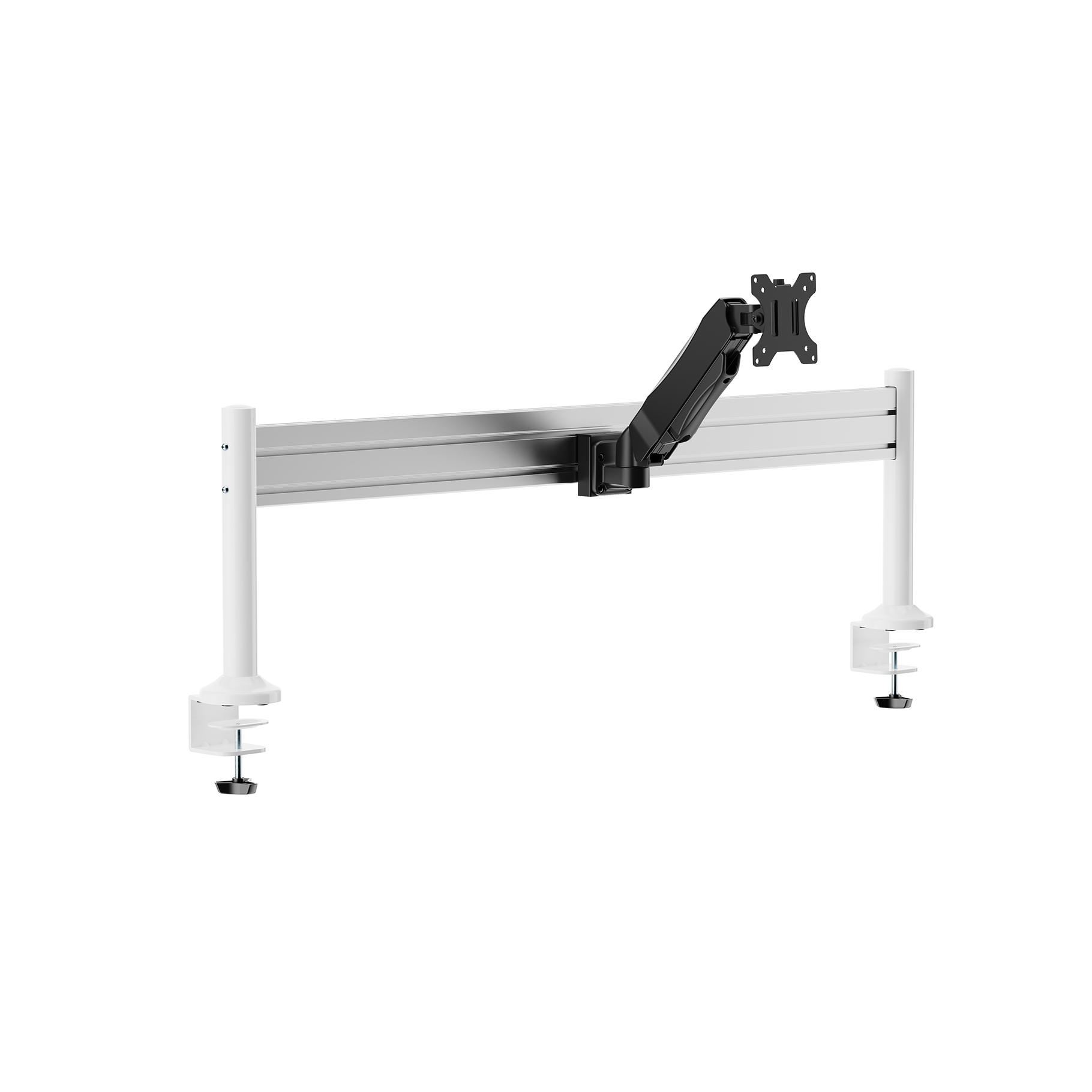 KIMEX - Kit rail de fixation Slatwall + 2 pieds de table + Support ...