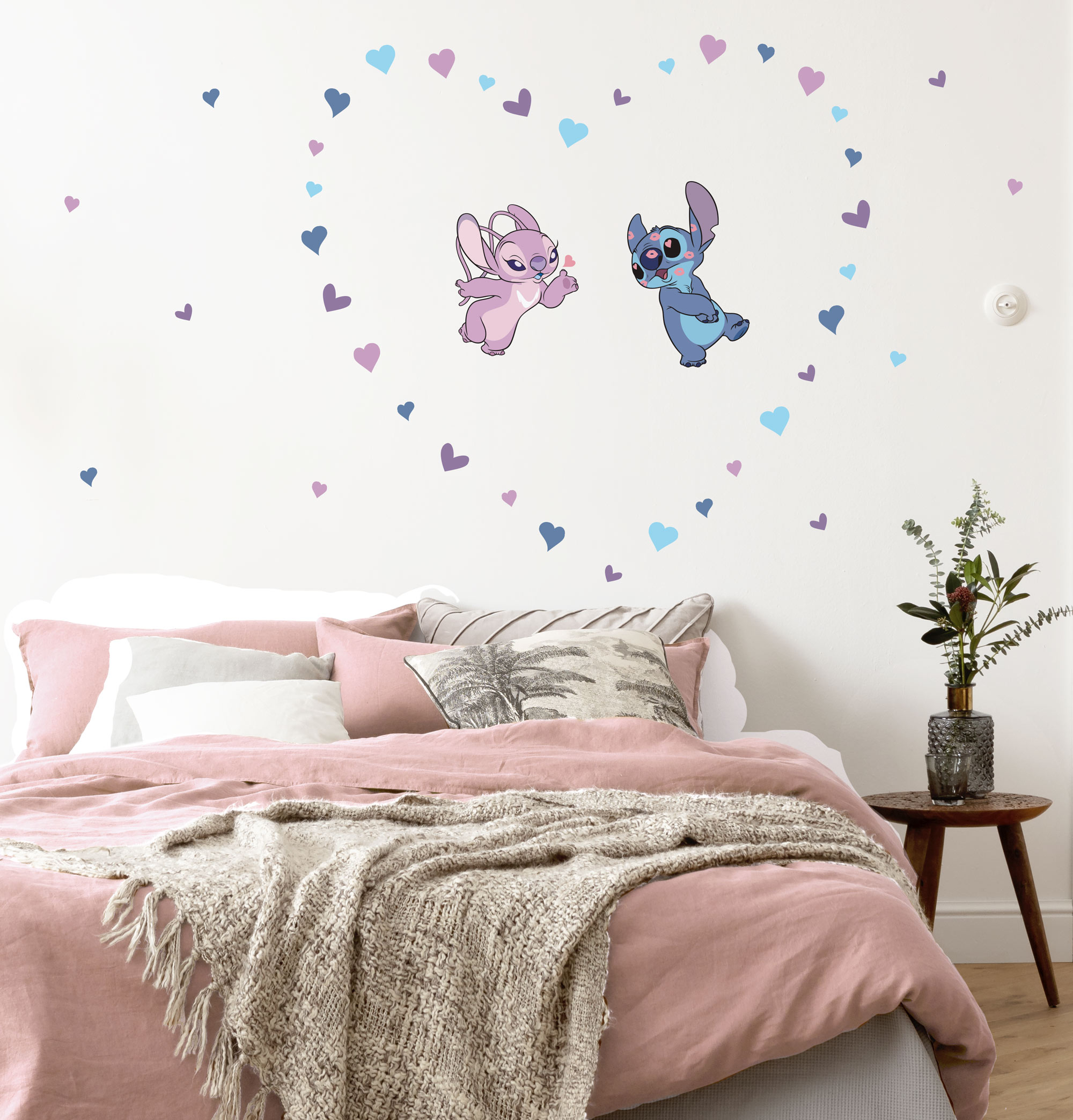 Stickers muraux de Komar - Disney Stitch in Love - 43 pièces | Leroy Merlin