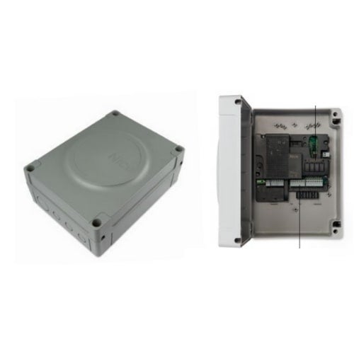 Armoire de commande NICE pour 2 moteurs - MC800 | Bricoman