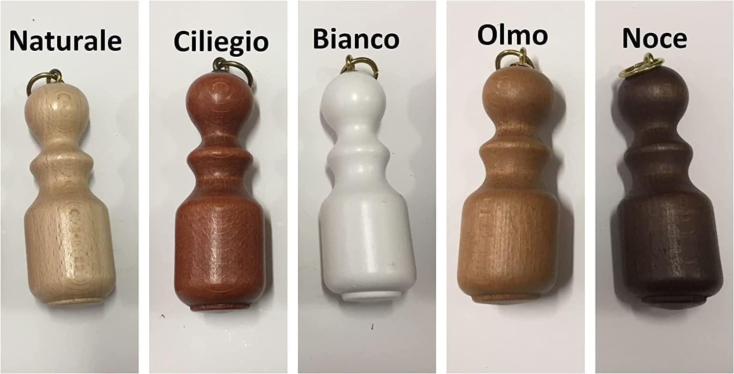 Poids pour rideau en bois avec tendeur, bouton couleur noyer, pour ...