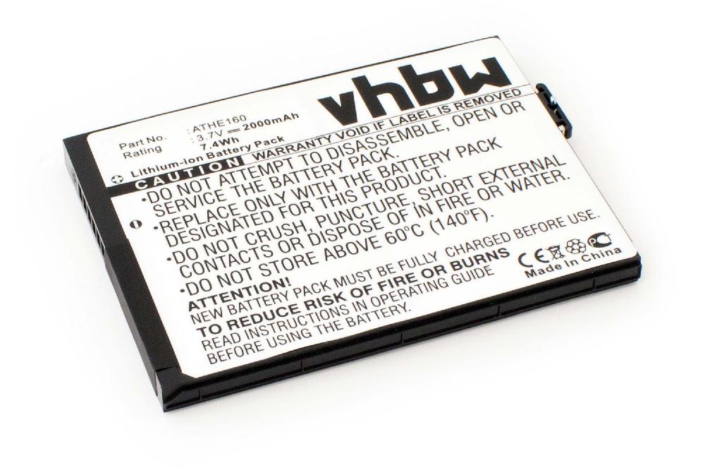 Vhbw Batterie compatible avec HTC Athena 100, 101, 400, X7501 ...