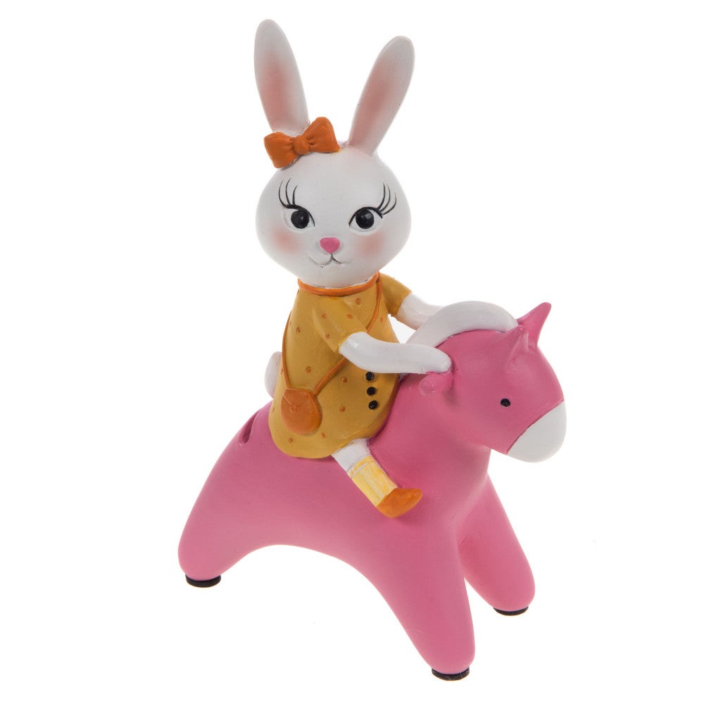Muemue Hucha conejita rosa 11x17x6 cm | Leroy Merlin