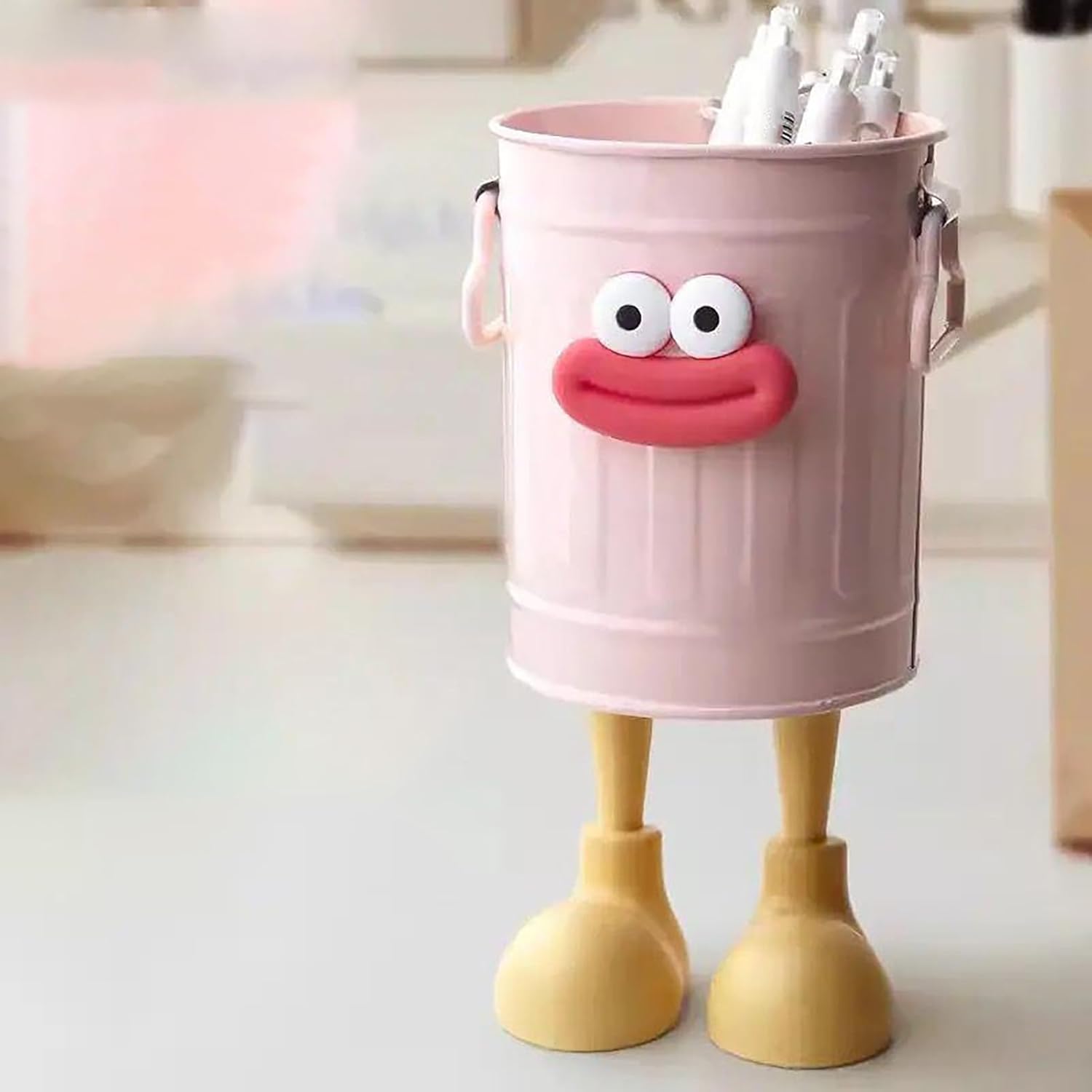 Lindo portaplumas taza de organización para la mesa, adaptada a plumas ...