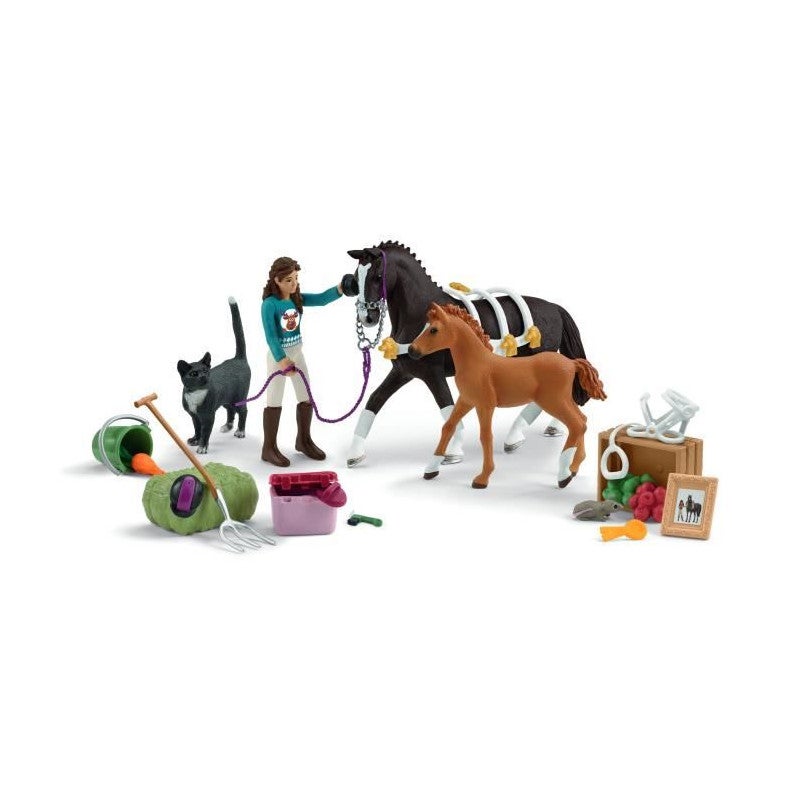 SCHLEICH- Calendrier de l'Avent Horse Club- 99092- Gamme Horse Club ...