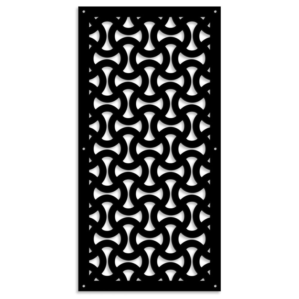 SNAKE- Panel de PVC Perforado - Parasol 73x148 cm NEGRO Espesor 1 cm ...