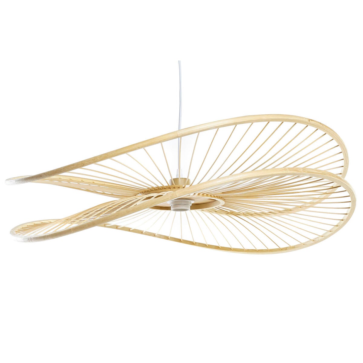 Suspension DKD Home Decor 70 x 65 x 23 cm Naturel 50 W | Leroy Merlin