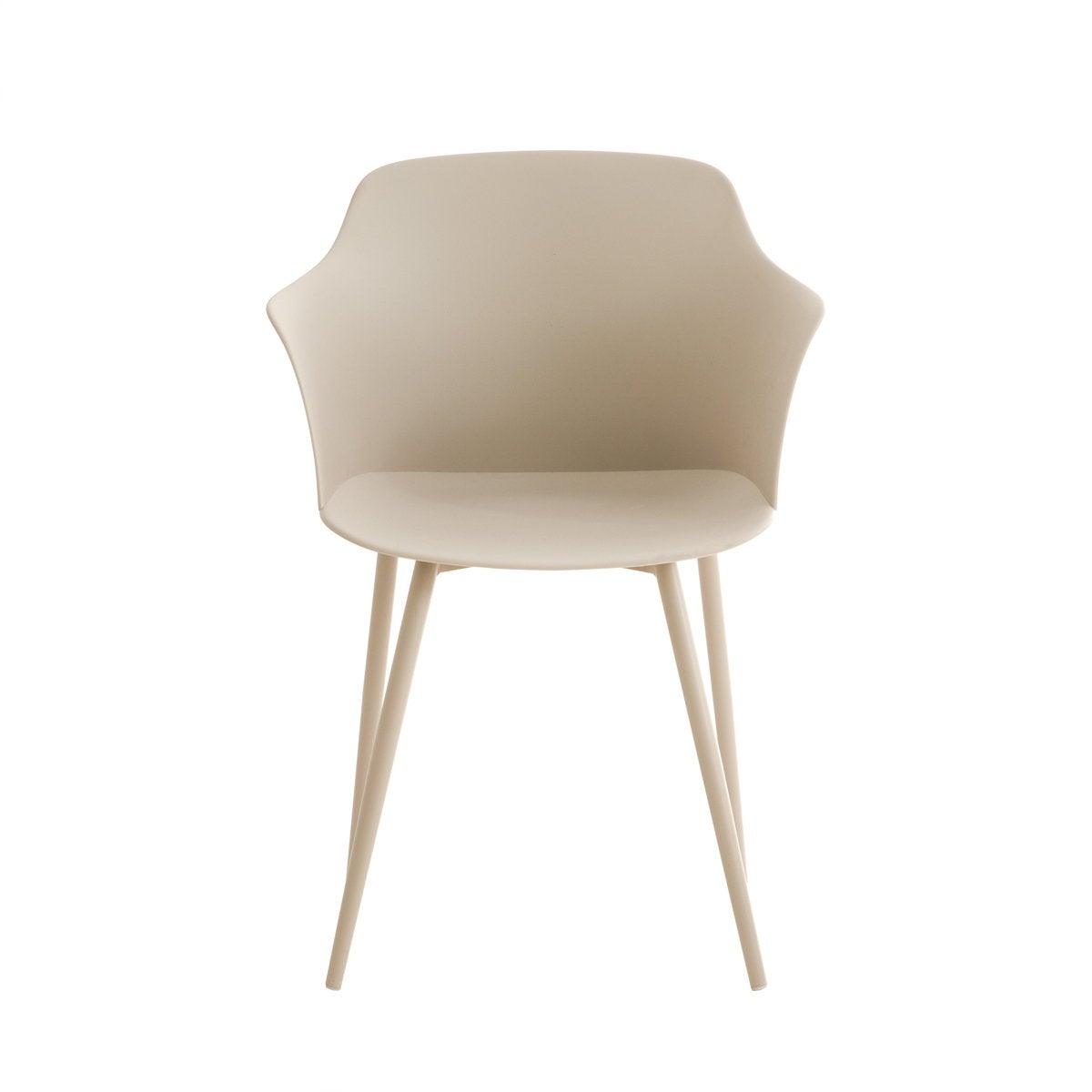 Silla polipropileno beige 58,5 x 82 cm | Leroy Merlin
