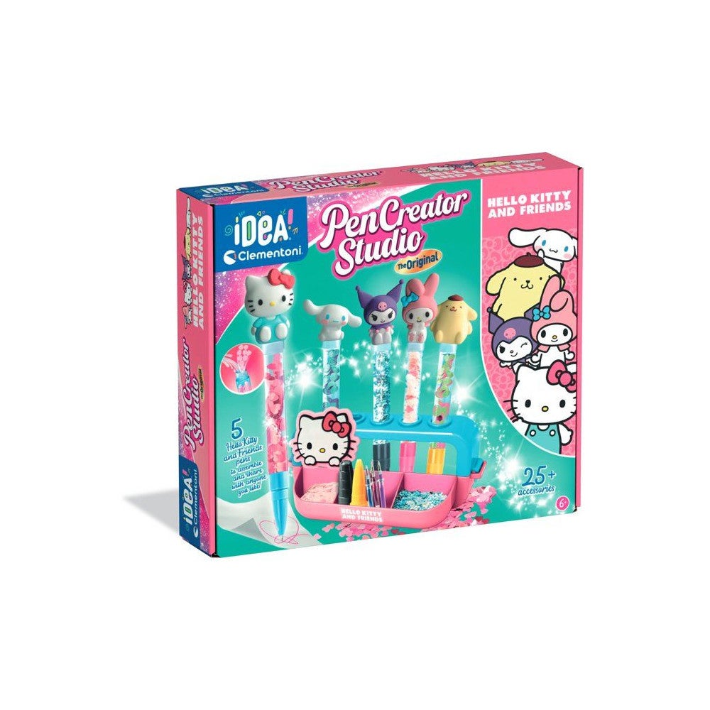Kit créatif Clementoni IDEA Hello Kitty Pen Lab 5 stylos 25 ...