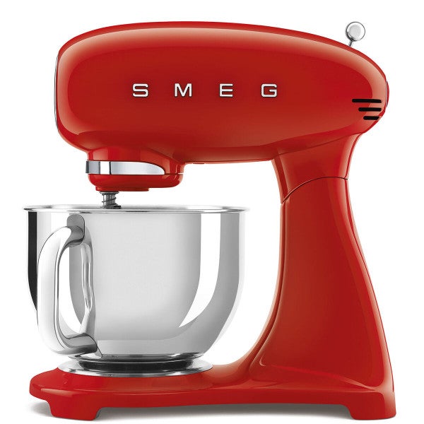 Mixeur/mélangeur de pâte Smeg SMF03RDEU Rouge 800 W 4,8 L | Leroy Merlin