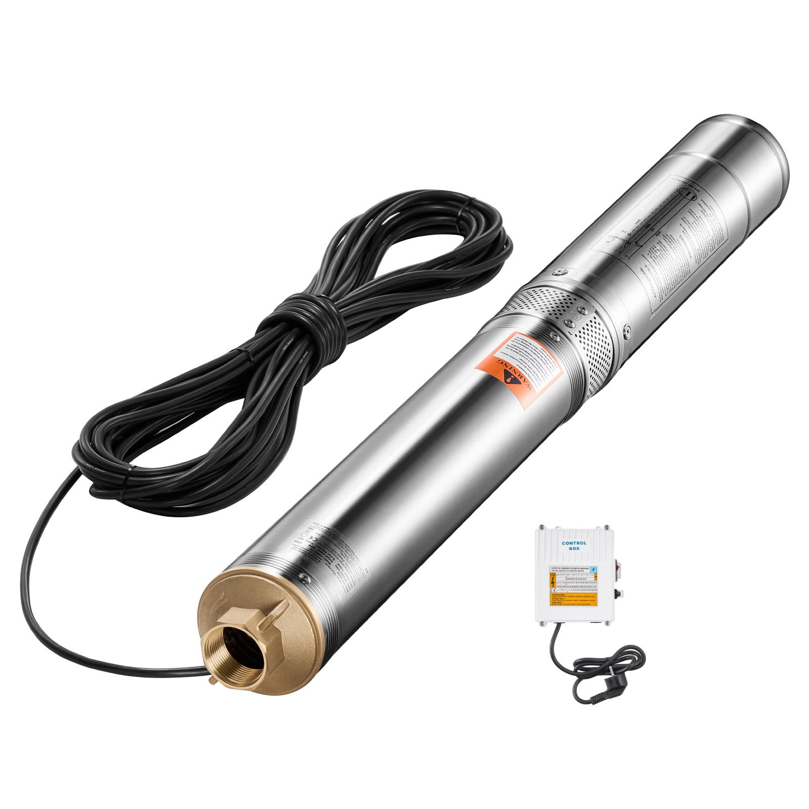 Pompe submersible puits profonds,SucceBuy 550 W,230 V,hauteur ...