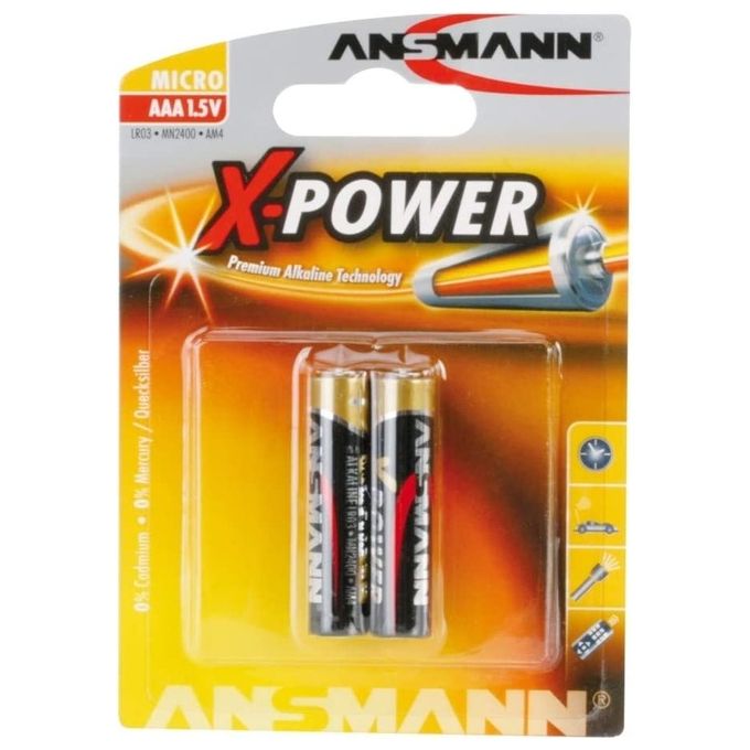 Ansmann 5015603 batteria per uso domestico Batteria monouso Mini Stilo ...