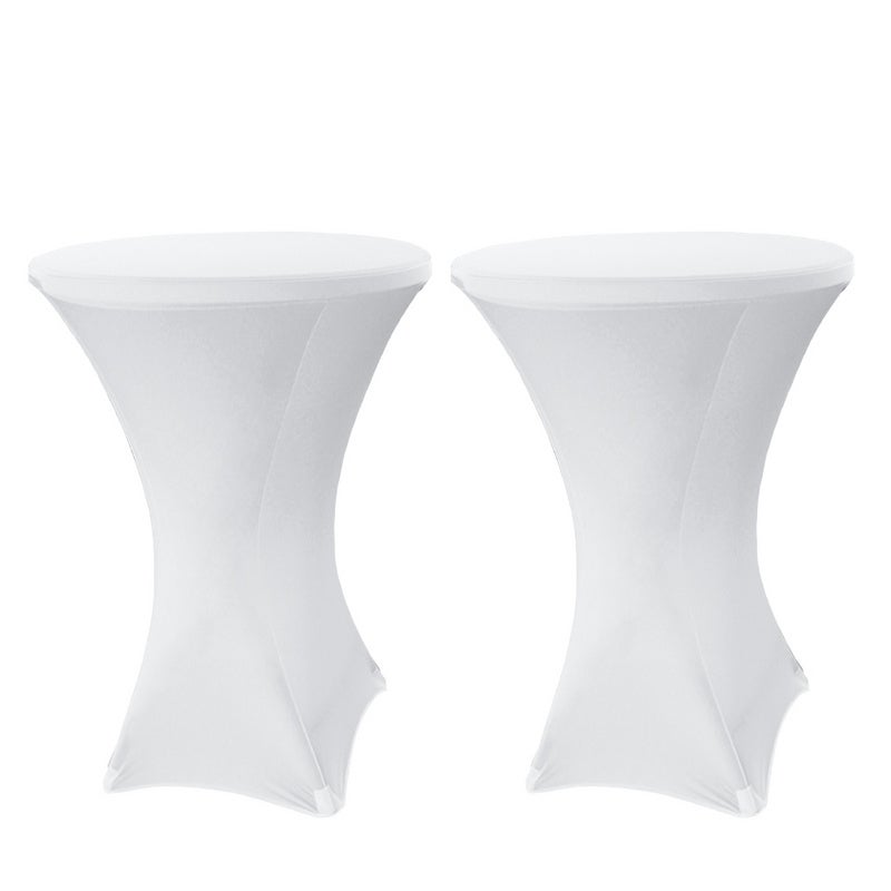 Housse de table haute Revêtement élastique table bistro bar, Ø70 cm ...