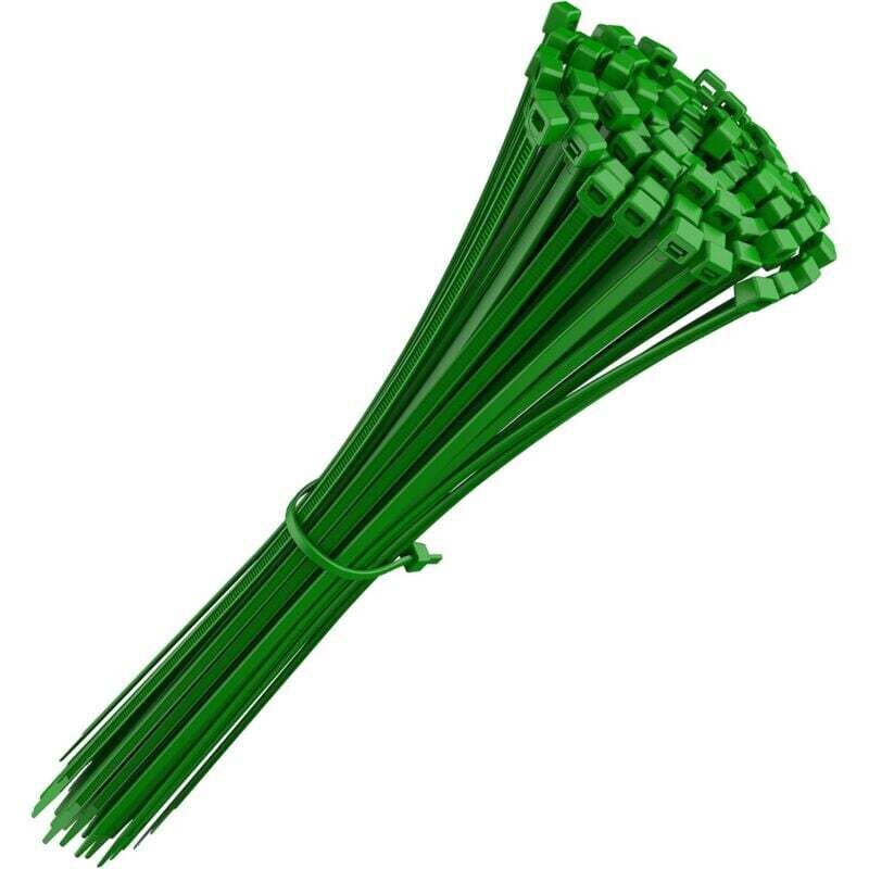 Collier de Serrage 200 mm x 4,8 mm, Attache Câble, Serre Câbles Rilsan ...