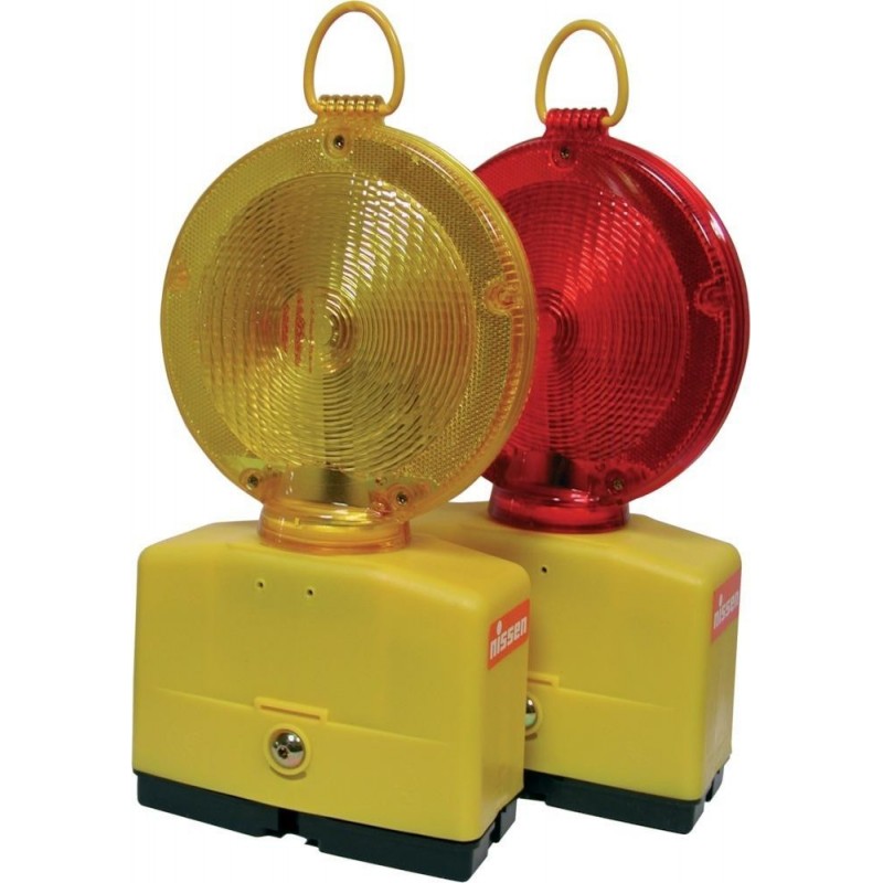Lampe clignotante chantier Nitra-LED, jaune | Leroy Merlin