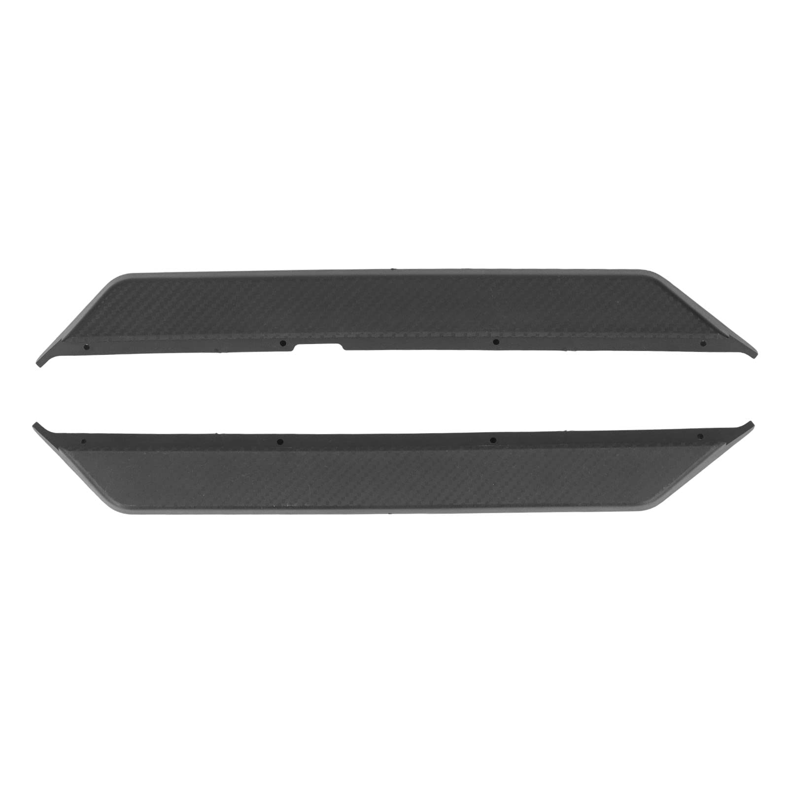 Lot de 2 plaques latérales RC en plastique noir pour protection de ...