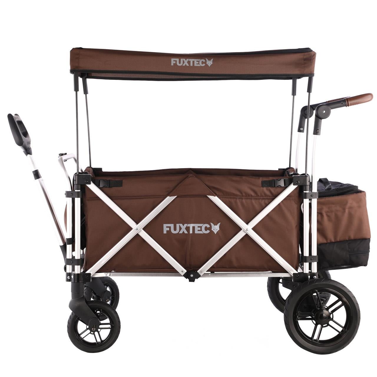 Chariot de transport pliable marron - FUXTEC Super Cruiser - outdoor ...
