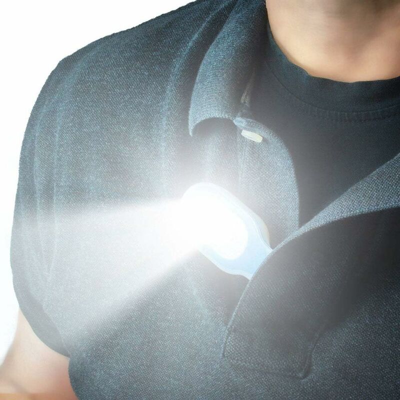 Lampe Torche Mains Libres Portable avec Clip et lumières LED (Couleur ...