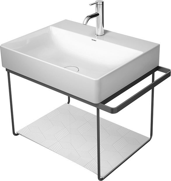 Consola metálica Duravit DuraSquare de pared 565x451 mm, para lavabo ...