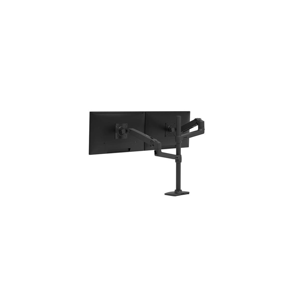 Ergotron LX Series LX Dual Stacking Arm, Tall Pole, Matte Black 101,6 ...