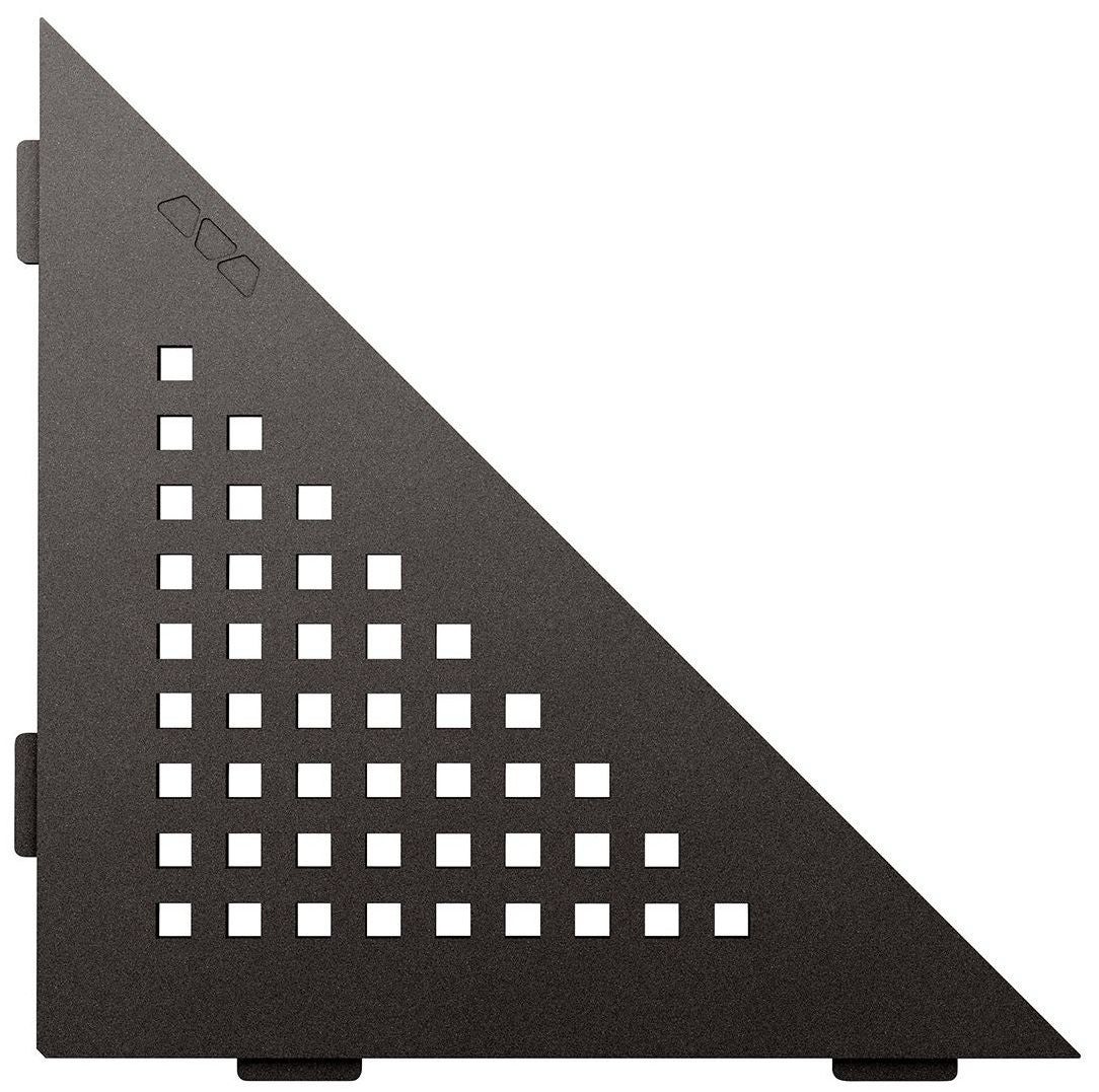 Tablette SQUARE S1 SCHLUTER - Finition Alu structurée Anthracite "TSDA ...