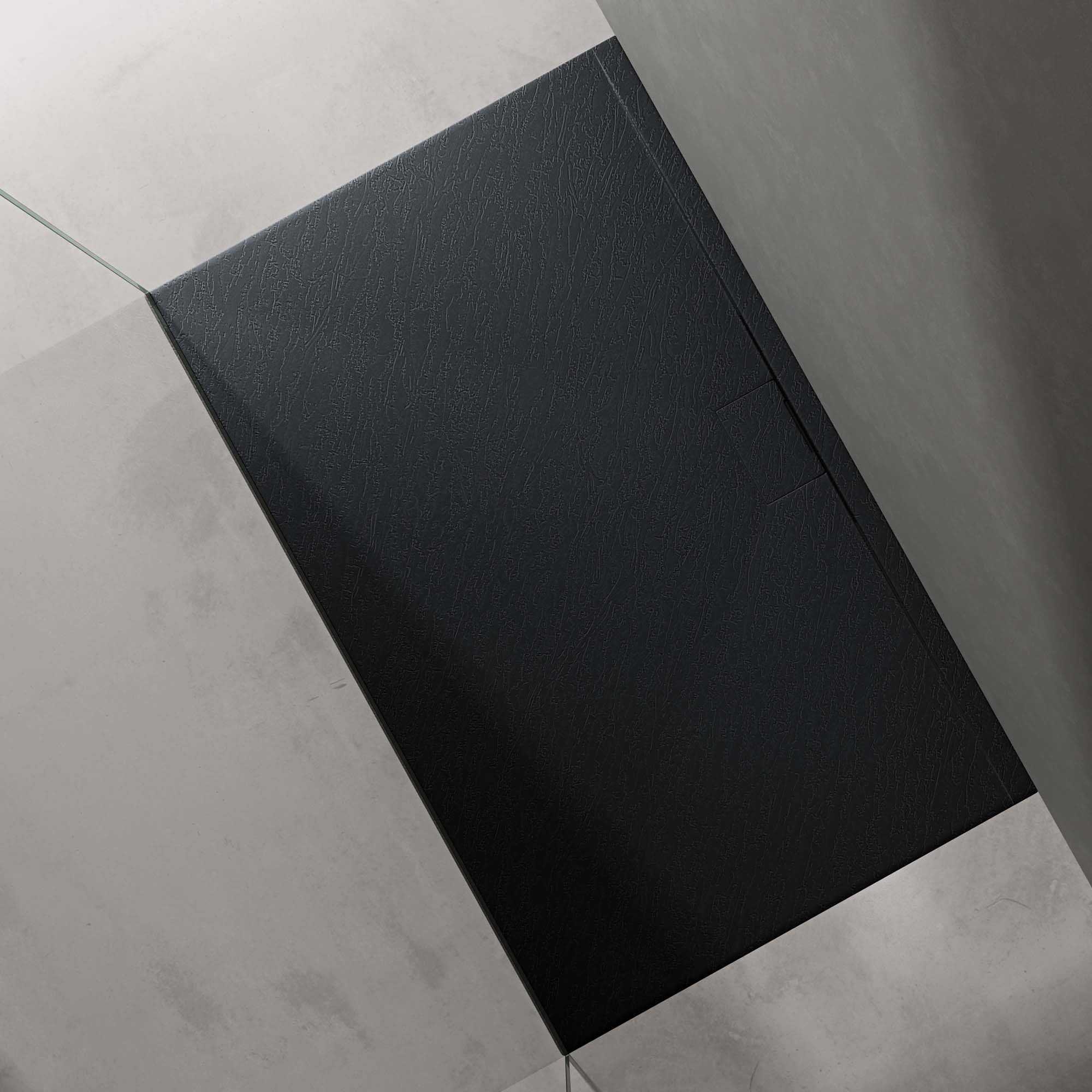 Doporro Receveur de Douche Bac à Douche Ultra Plat en Solid Surface ...