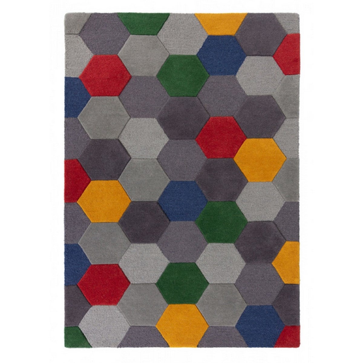 Tapis de salon moderne en laine SUNRO 200x290 cm | Leroy Merlin