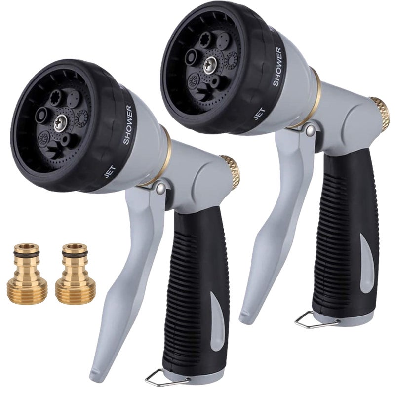 Buse de tuyau d'arrosage robuste, buse de pulvérisation en métal, buse ...