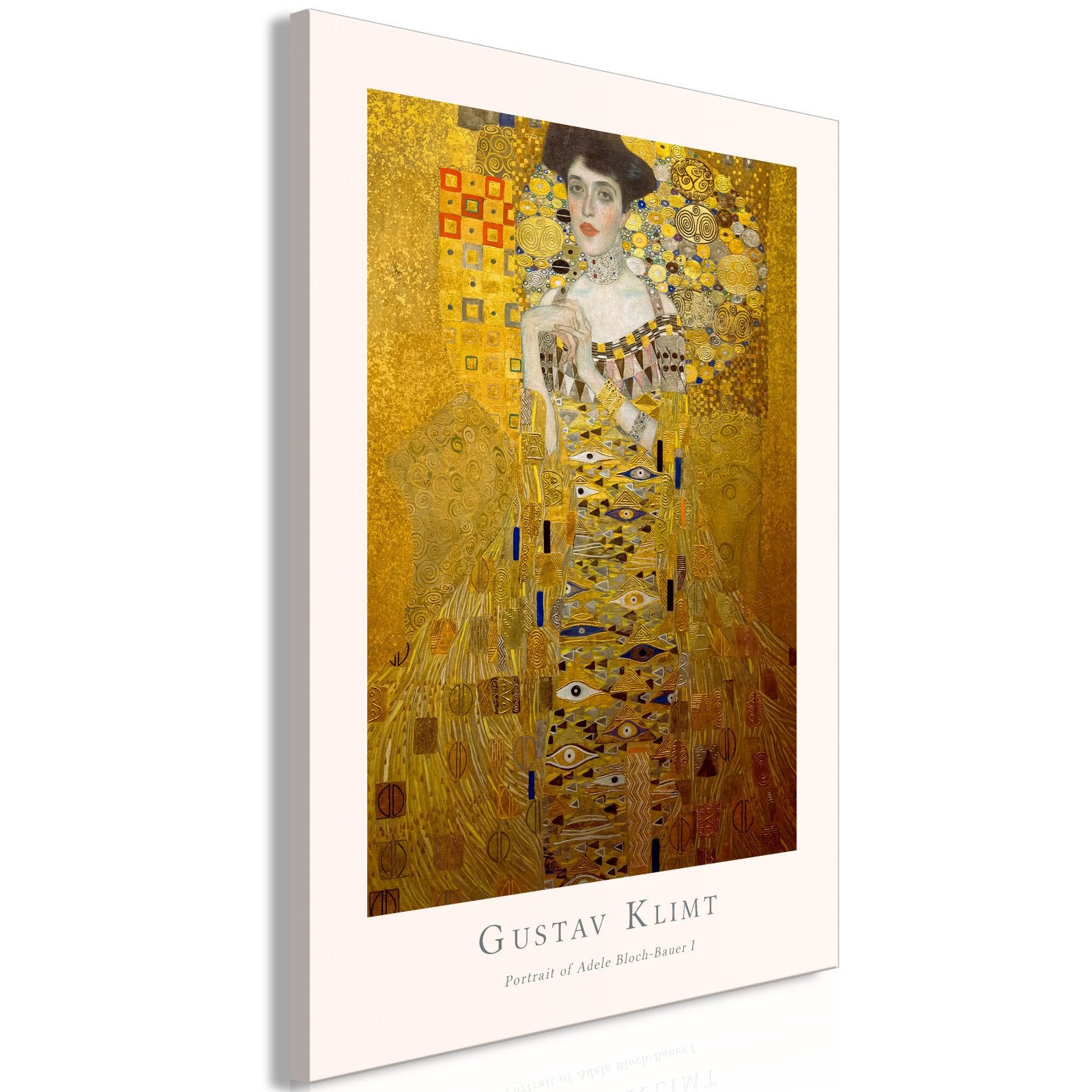 Tableau Gustav Klimt Portrait of Adele Bloch Vertical - 40 x 60 cm ...
