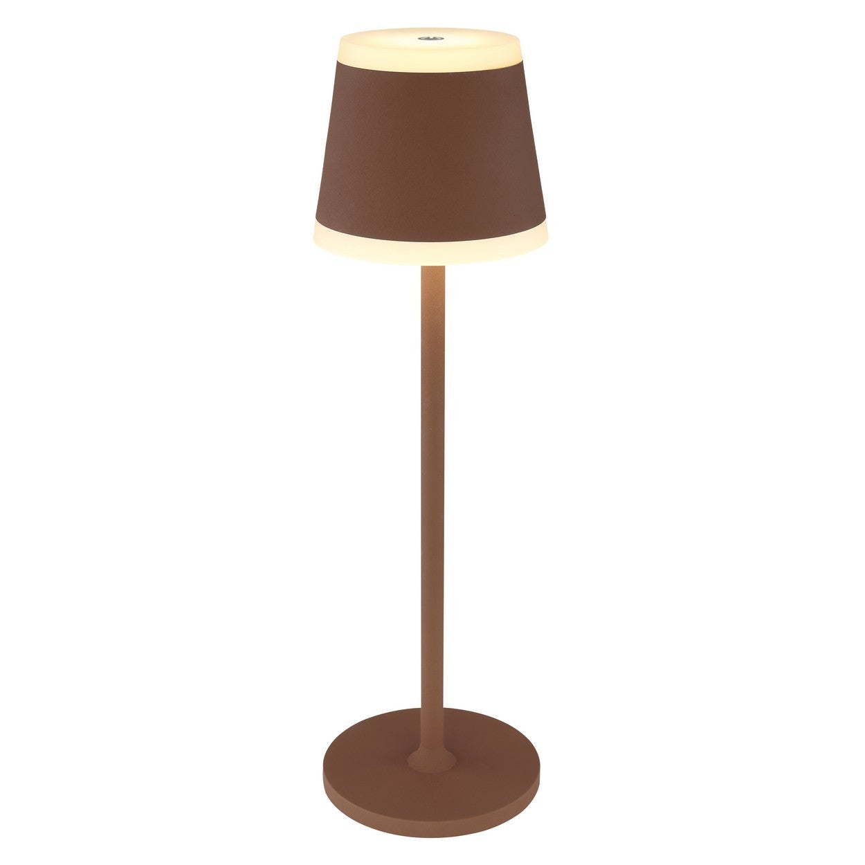 Lampe de chevet couleur rouille IP54 LED à intensité variable 3000 K ...