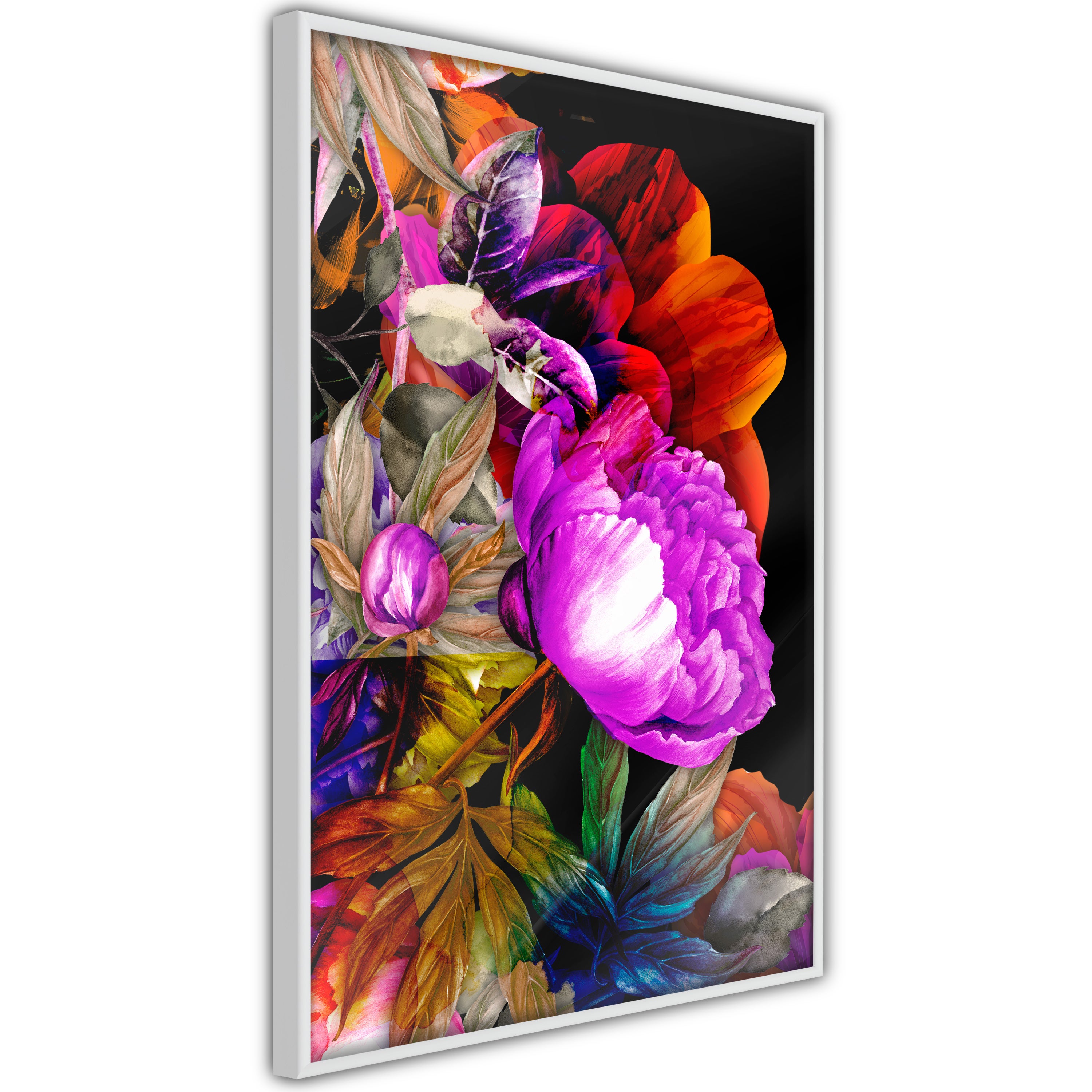 Poster et affiche - Flower Sonata - 30x45 | Leroy Merlin