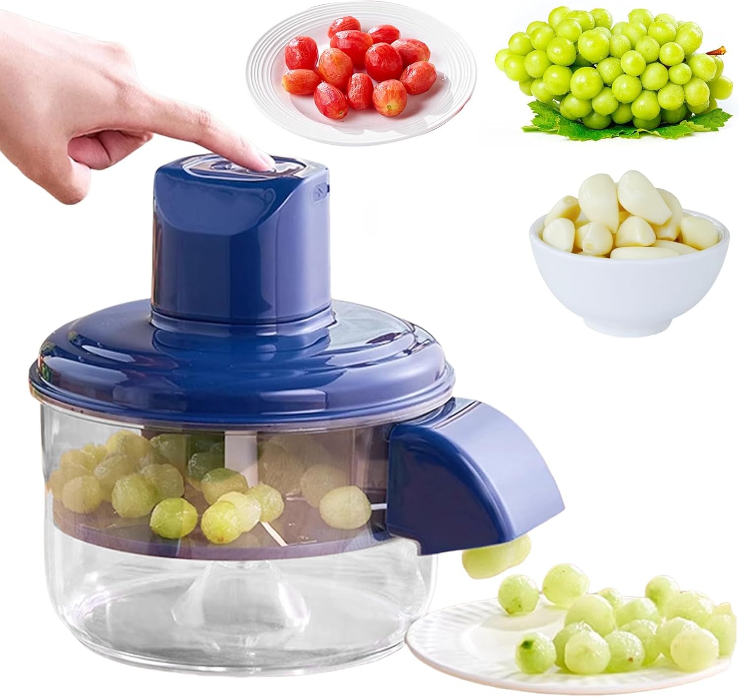Éplucheur Électrique Rechargeable – Décortiqueur d’Ail et Fruits pour ...