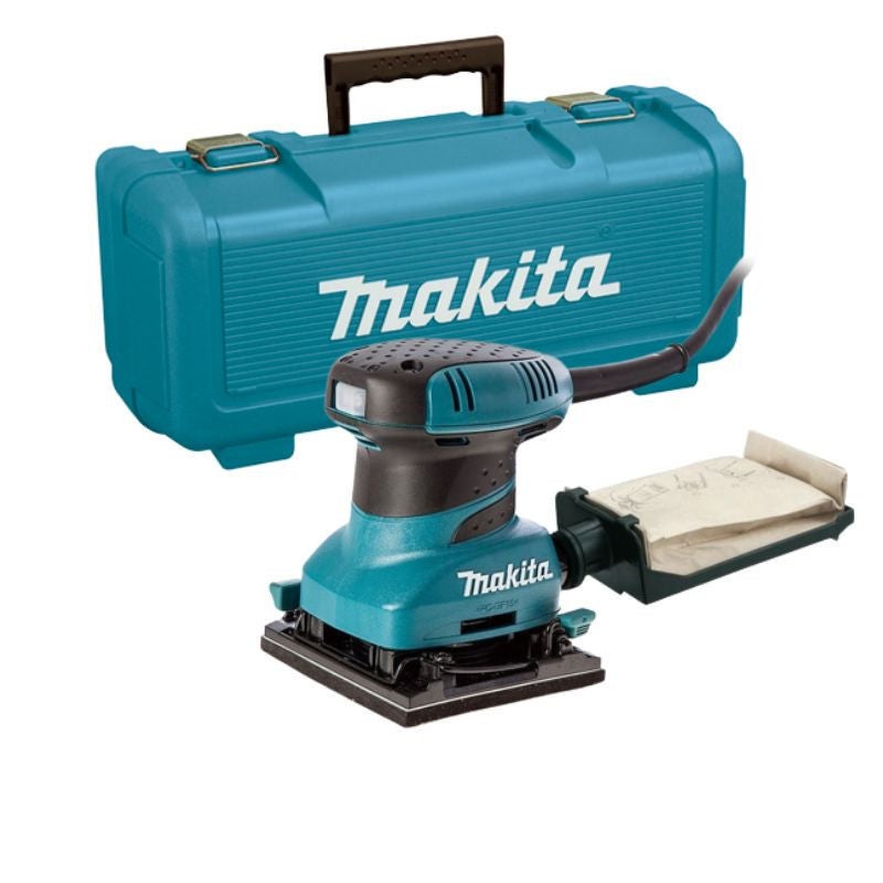 Ponceuse vibrante 200W (Solo) en coffret synthétique - MAKITA BO4555K ...