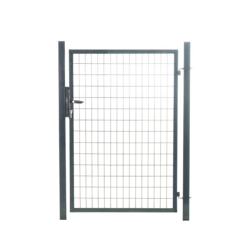 Portillon grillagé en acier galvanisé maille 100 x 50 passage 1m x 1m20 ...