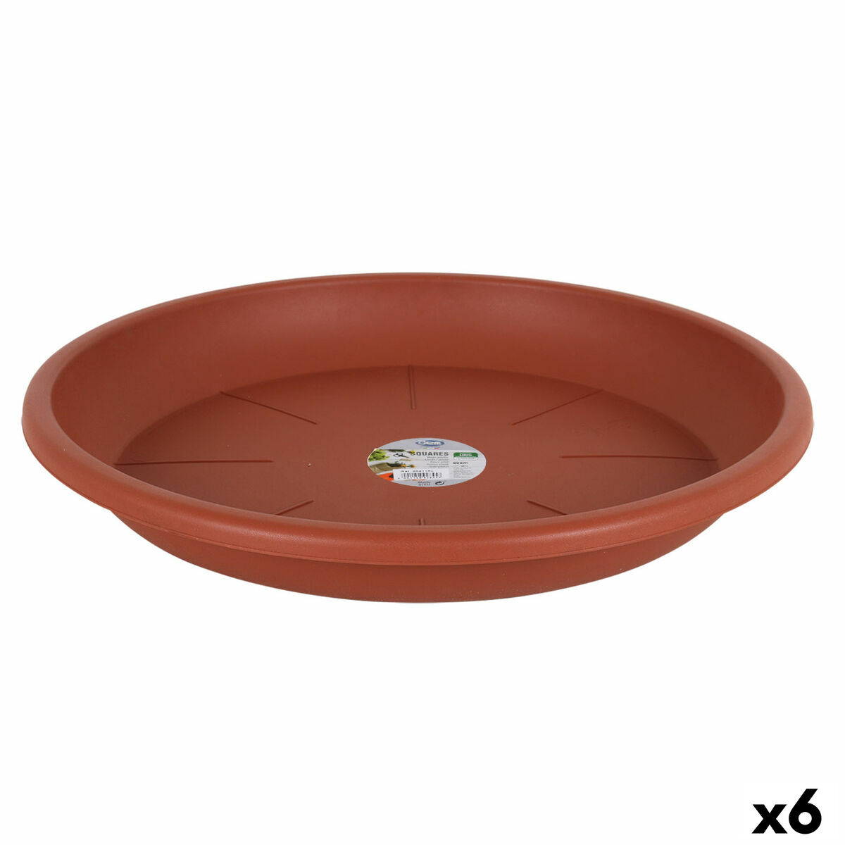 Sous-pot Dem Squares Marron 45 cm (6 Unités) | Leroy Merlin