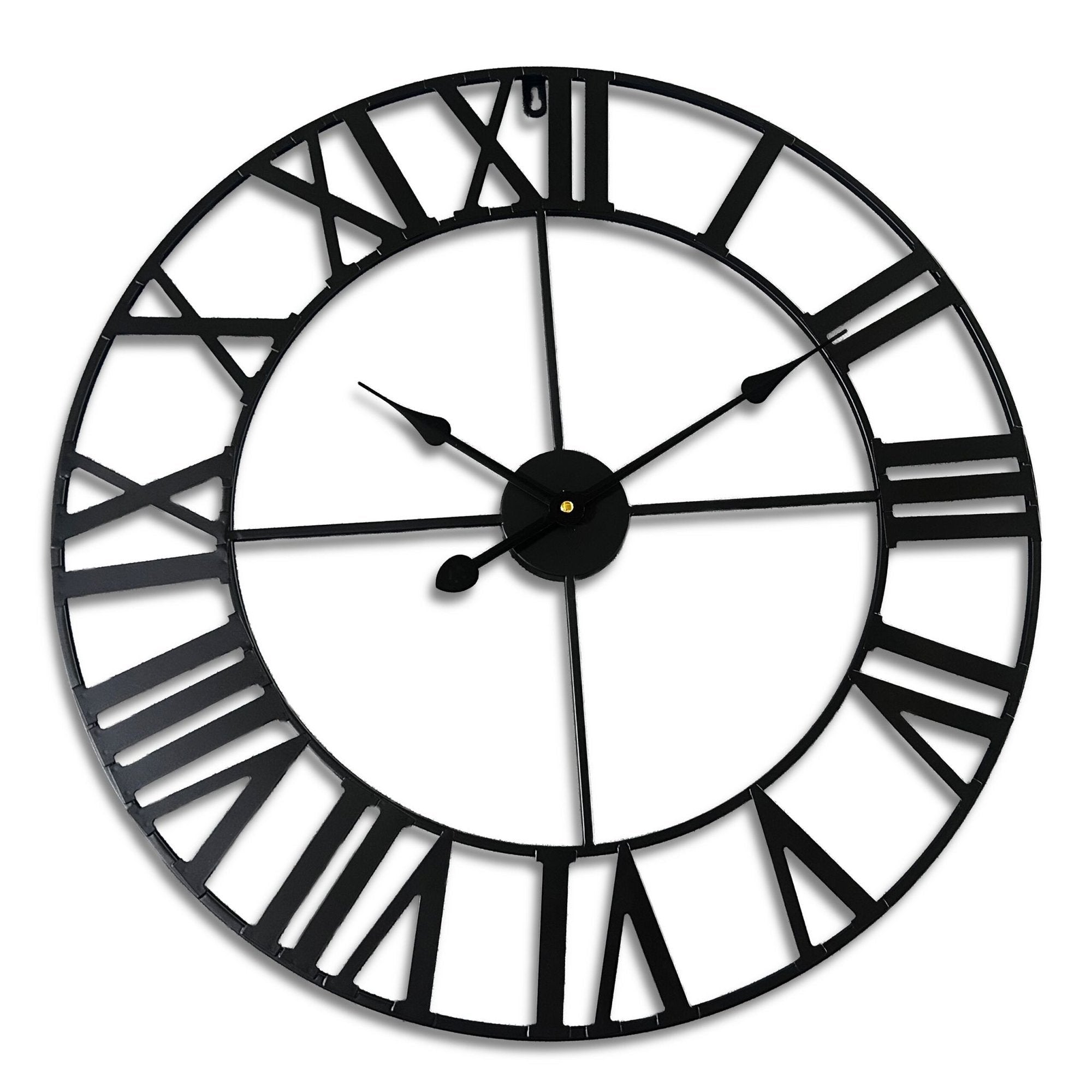 Reloj de pared con números romanos | Leroy Merlin