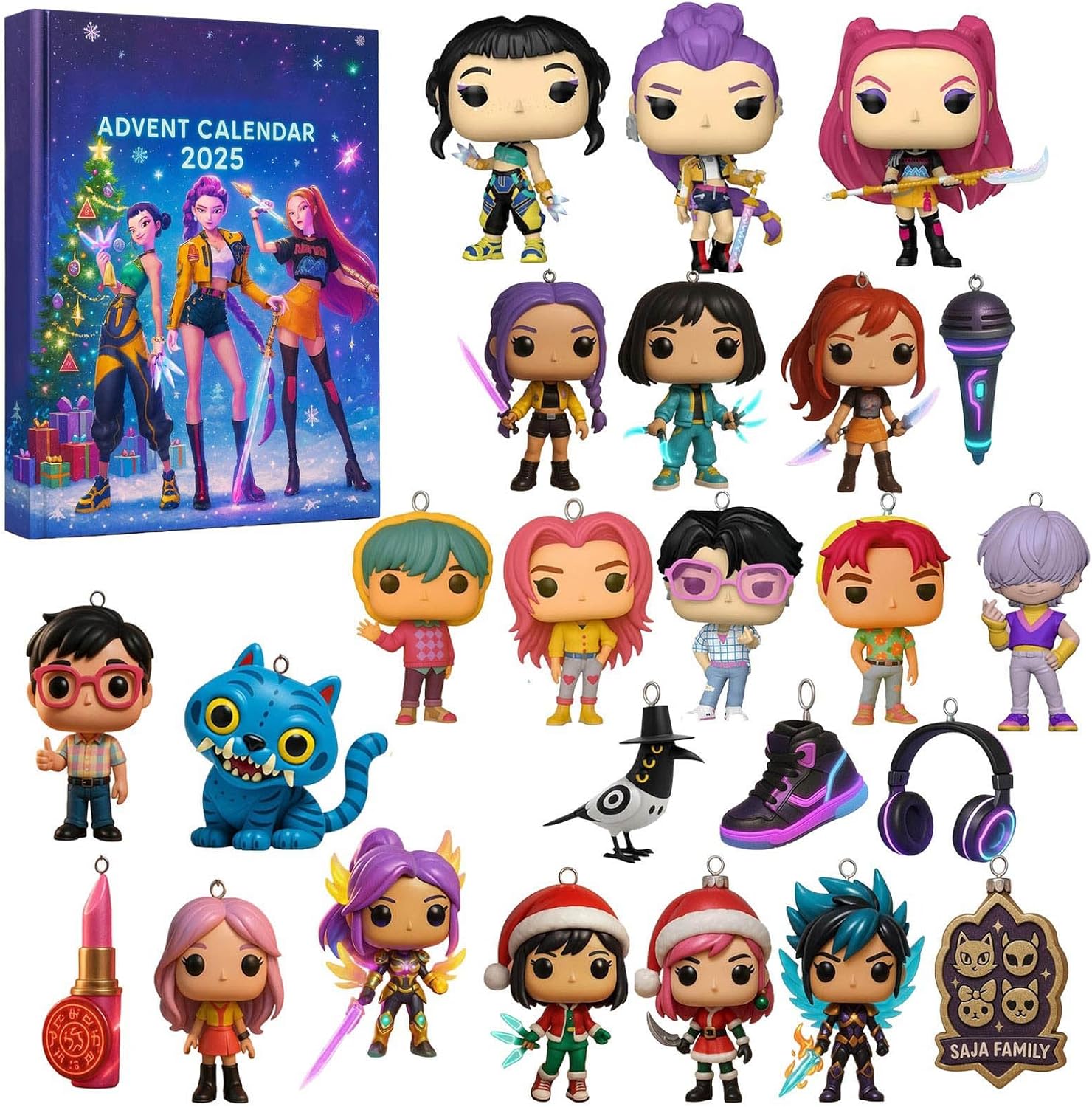 Calendrier De L Avent Figurines Pop