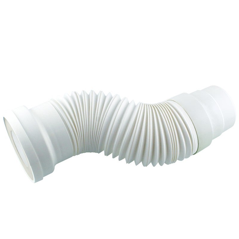 Pipe WC PVC Ø100 souple extensible 270-570mm | Leroy Merlin