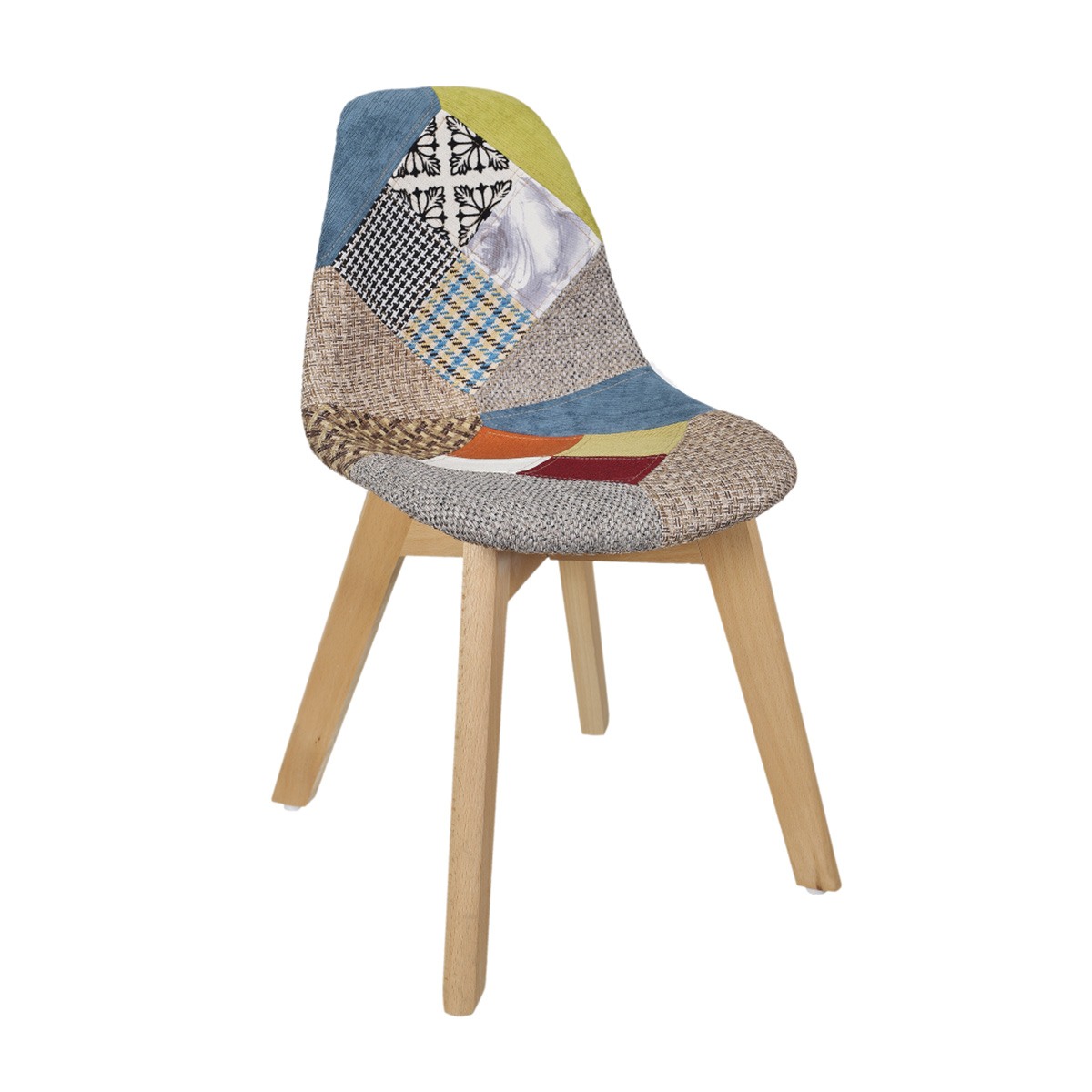 Chaise scandinave patchwork pour enfant | Leroy Merlin