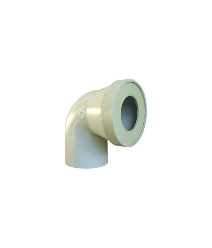 Pipe WC Pro range PVC Ø100 cubi corti maschio piqué Ø40 | Leroy Merlin