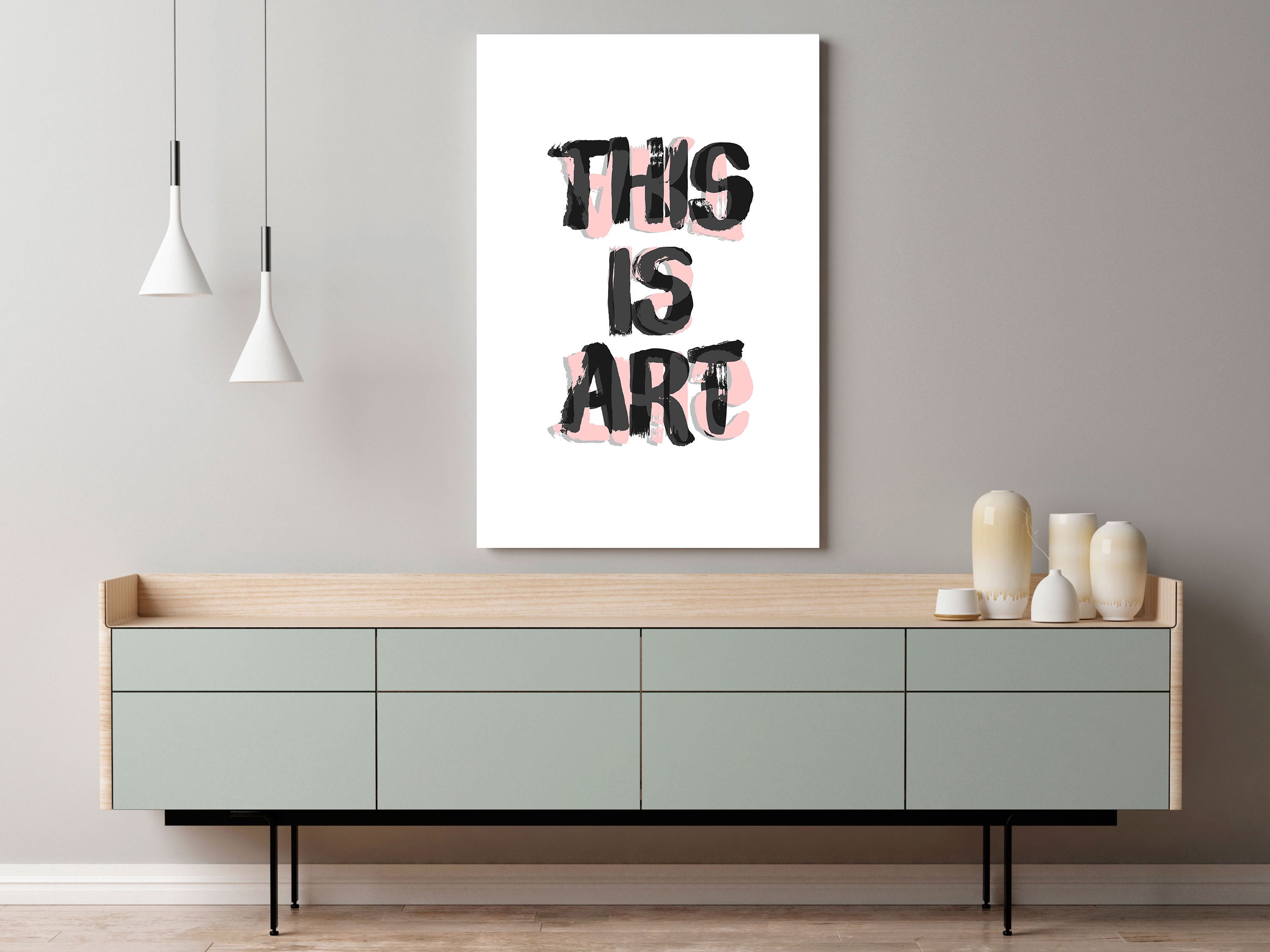 Tableau - This Is Art (1 Part) Vertical [80x120] | Leroy Merlin