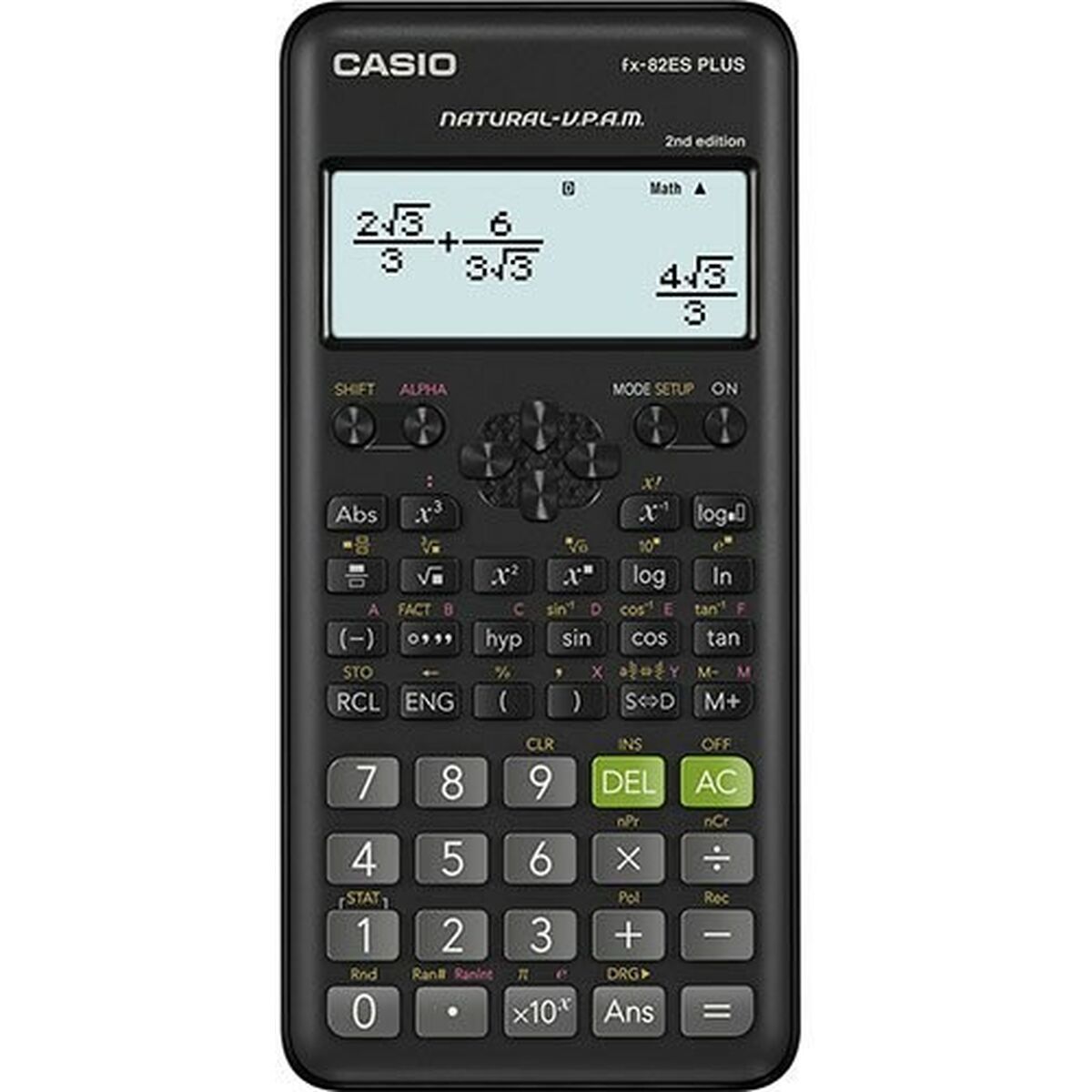 Calcolatrice scientifica Casio FX-82ESPLUS-2 BOX Nero | Leroy Merlin