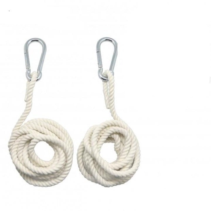 Kit D'accroche Pour Hamac 2 Mousquetons Et 2 Cordes En Coton 3m | Leroy ...