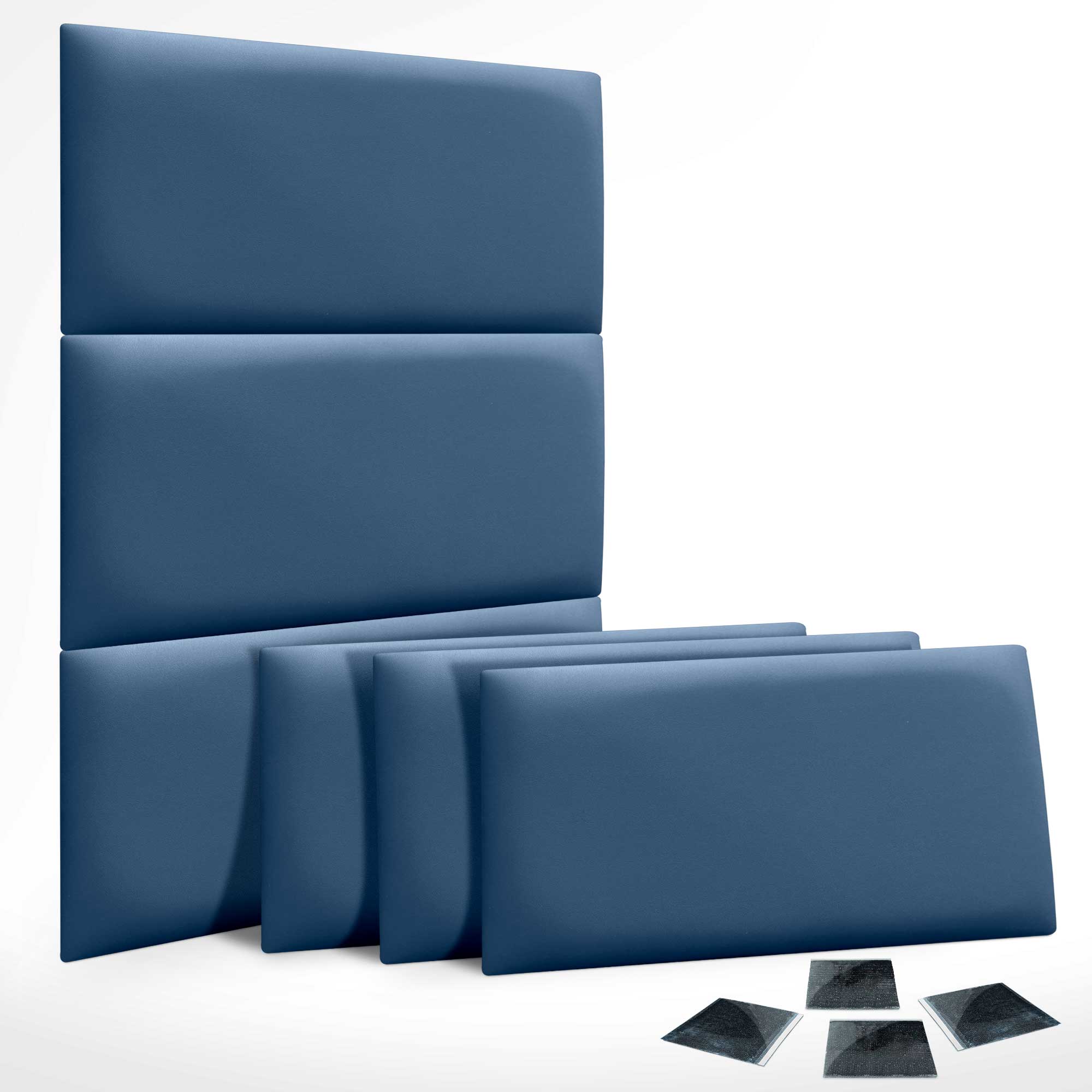 DHOME Juego de 6 Paneles Tapizados de Lino Pack Autoadhesivos para ...