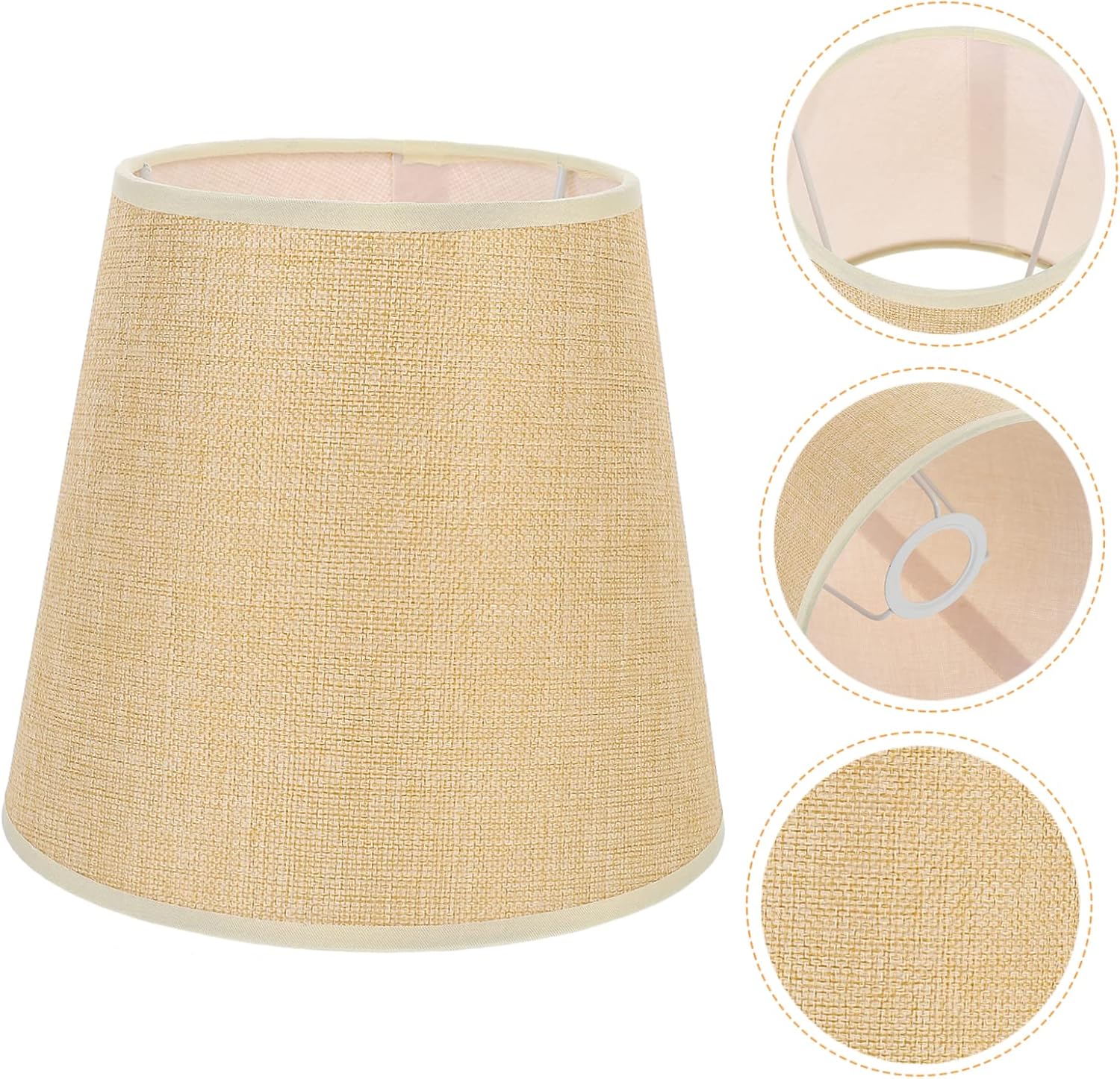 Abat-jour Tissu Cache-lampe Exquis Pour Lampe Murale Housse De Lampe ...