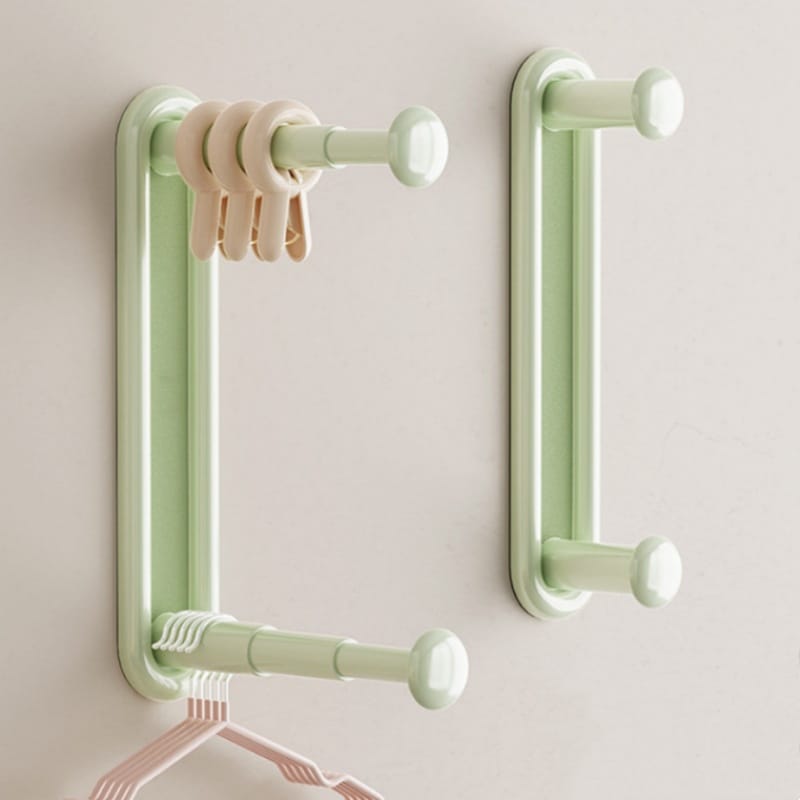 Lot de 2 étagères de rangement extensibles murales, sans perçage, porte ... Lot de 2 étagères de rangement extensibles murales, sans perçage, porte ...