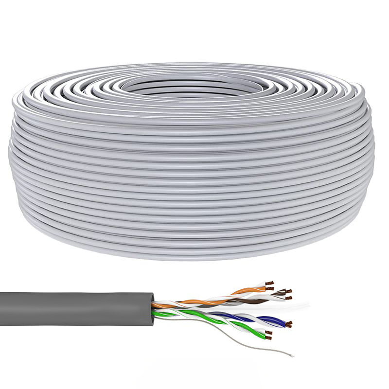 Câble rj45 cat5e non blindé 300m CONECTICPLUS | Leroy Merlin