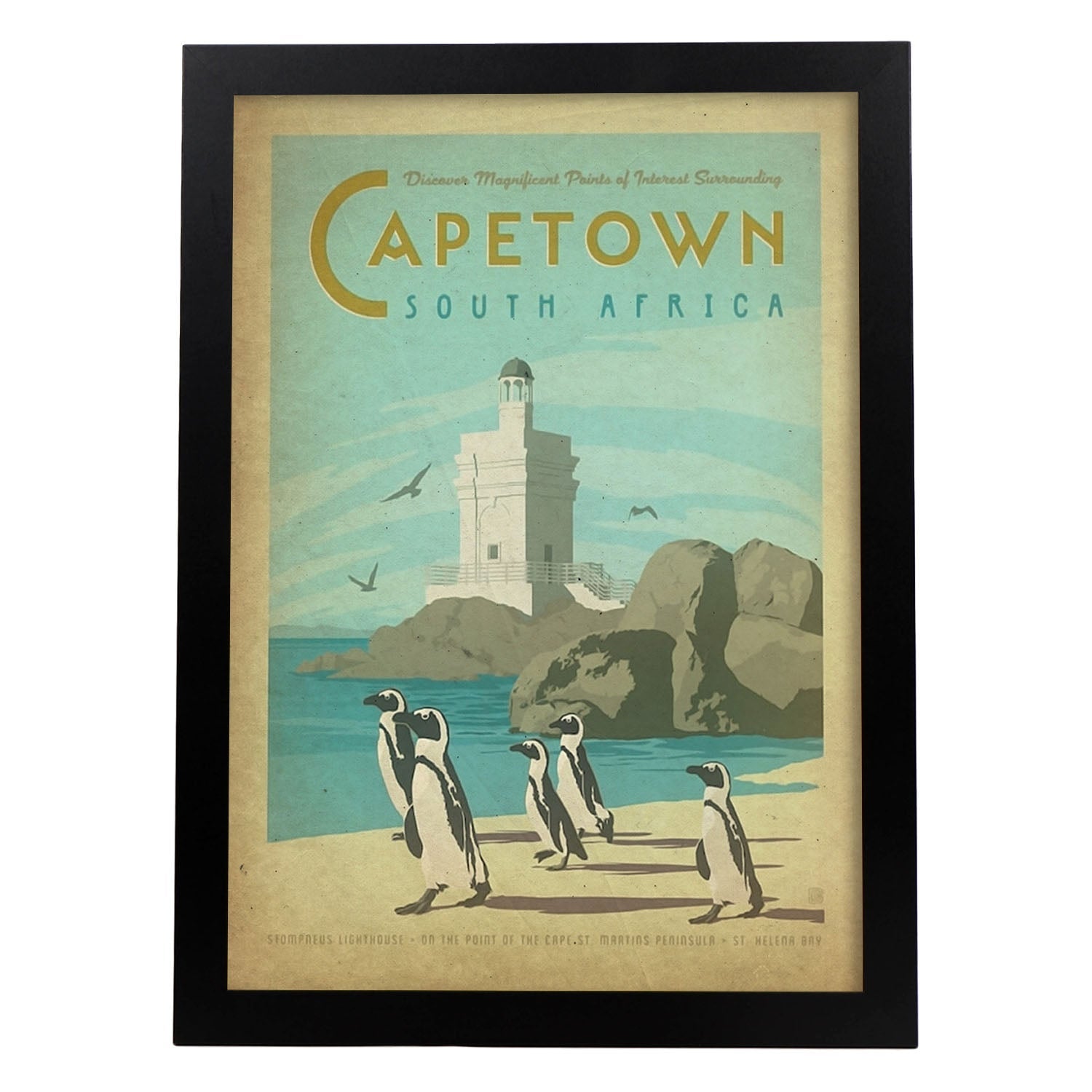 Affiche Vintage De Cabo Cabo. Avec Des Images Publicitaires Vintage Et ...