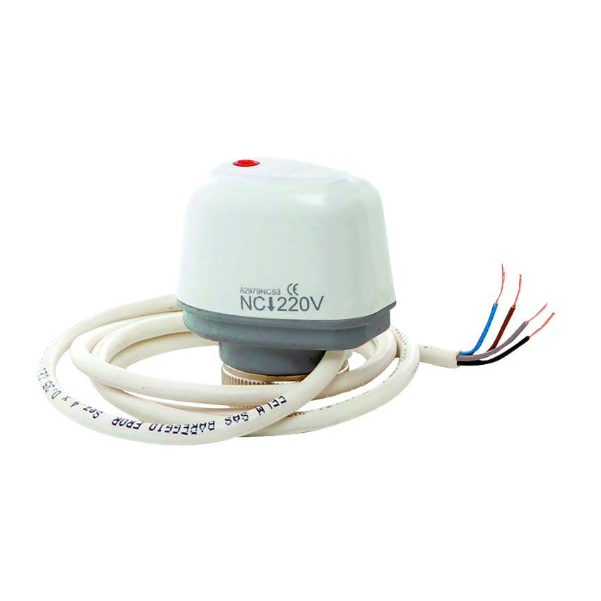 Actuador electrotérmico normalmente cerrado con microinterruptor nc ...